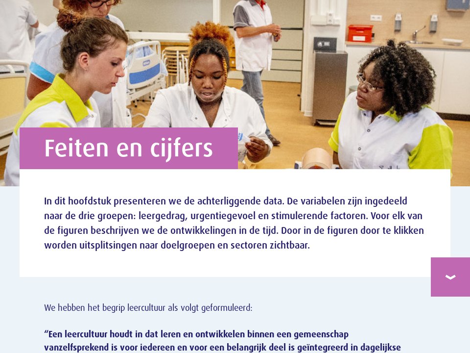 Ontwikkeling van Leercultuur - Monitor Leercultuur 2022